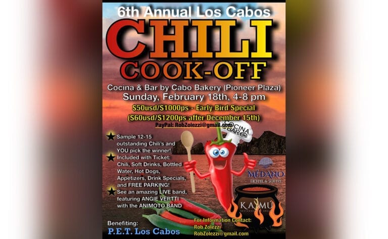 Annual Chili Cook-Off Tickets for Sale! - Gringo Gazette
